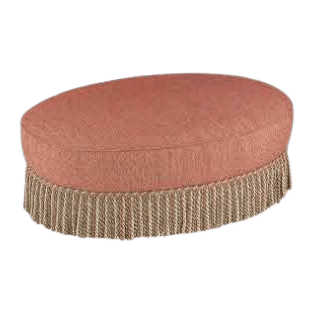 Oval pouffe – Clock House Furniture